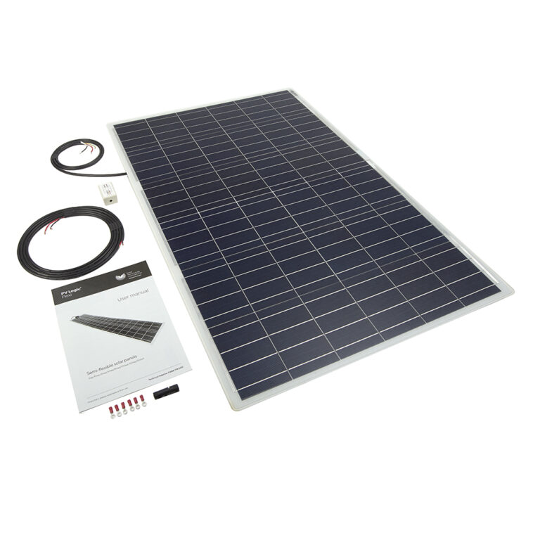 Solar Technology 100W Flexi White Solar Panel Kit - DLC Marine Services