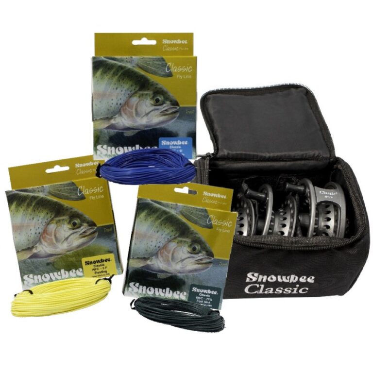 Snowbee Classic 2 Fly Reel / Spool / Fly Line Combi Kit - #8 - DLC ...